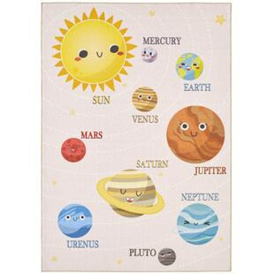 Lasten Planeetat matto beige | TARJOUS